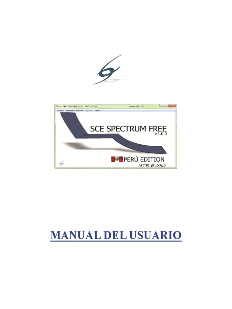 Manual SCE Spectrum Perú Edition | PDF | Diseño | Acero