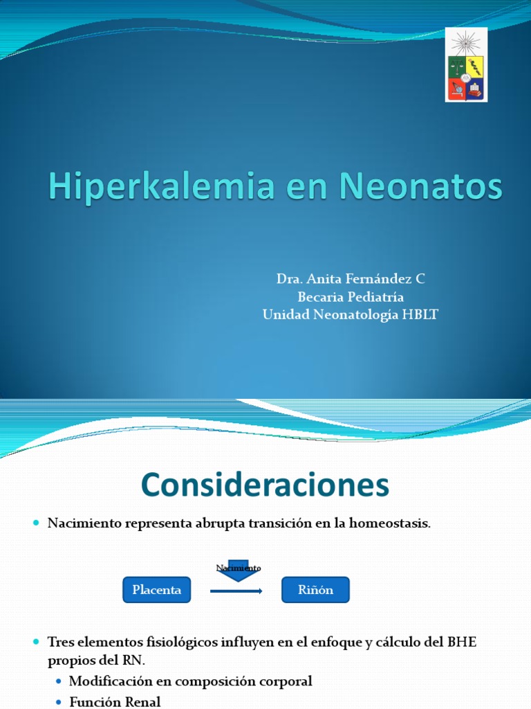 1 Hiperkalemia | PDF | Potasio | Dieta y nutrición
