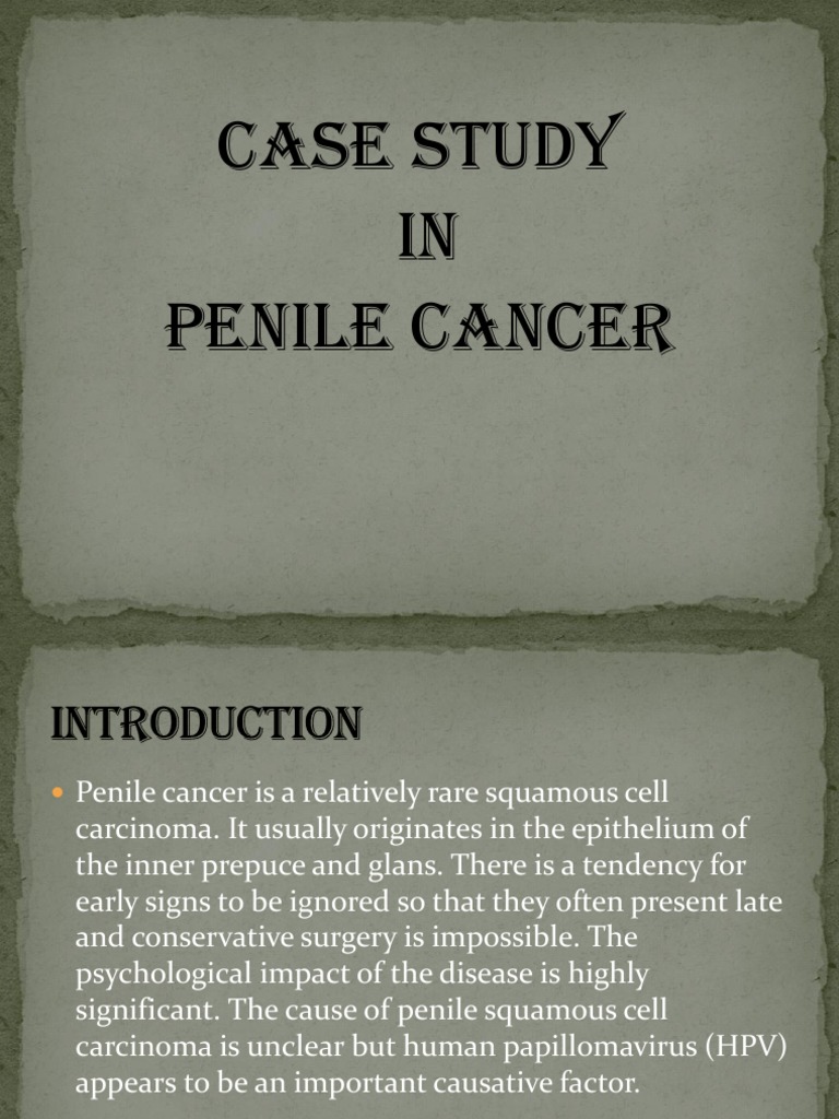 Joen Penile Cancer | Circumcision | Penis