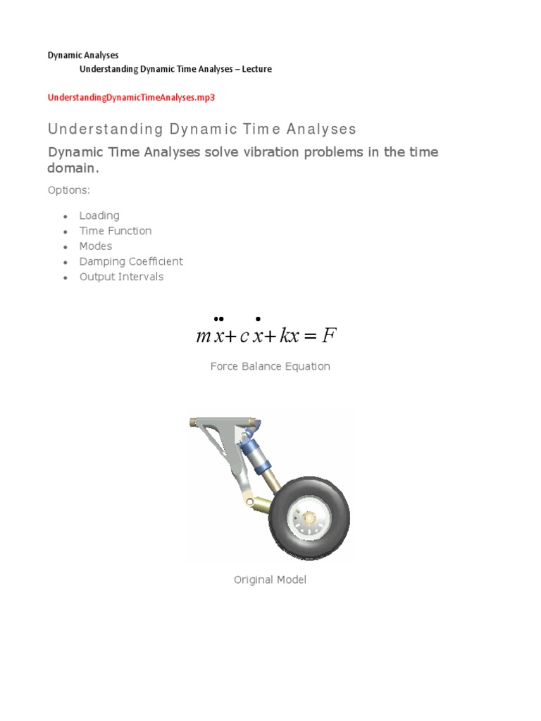 154 - Understanding Dynamic Time Analyses | PDF | Trigonometric ...