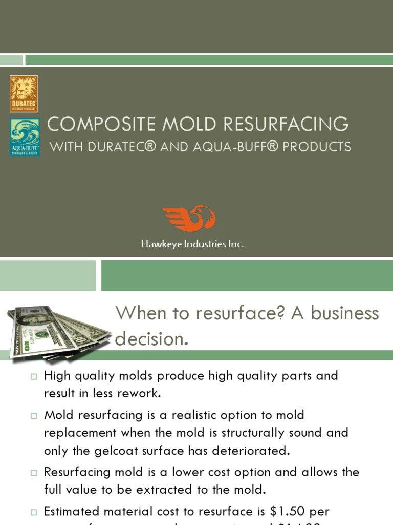 Mold Resurfacing | PDF | Polyester | Catalysis