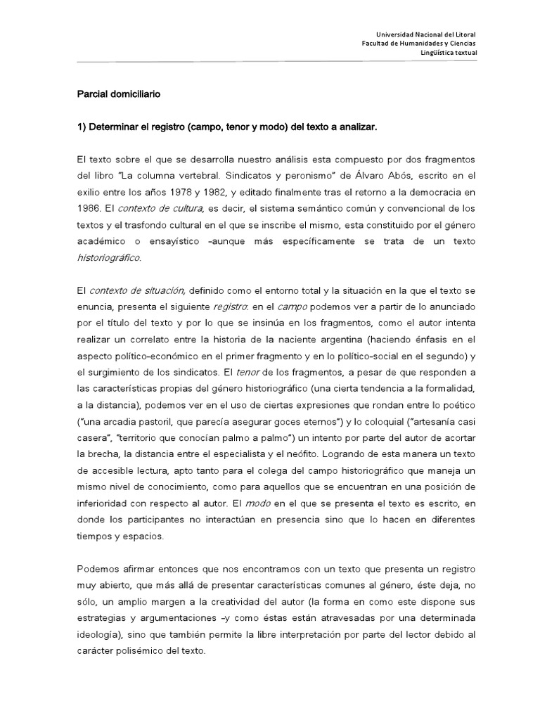 Linguistica Textual Halliday | PDF | Autor | Lingüística