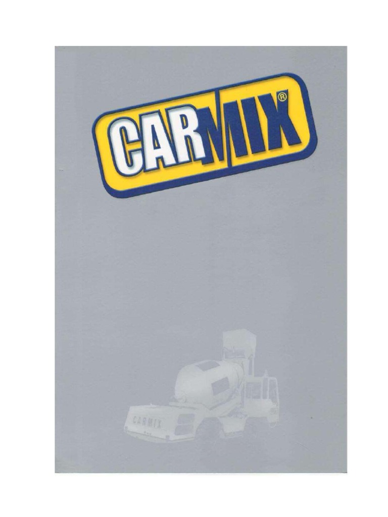 Manual Carmix One | PDF