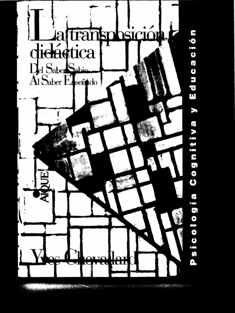 1.chevallard, La Transposición Didáctica | PDF | Science | Conocimiento