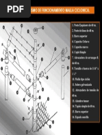 Manual de Instalacion de Malla Ciclonica | PDF | Tornillo | Hormigón