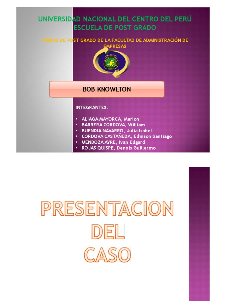 Caso Bob Knowlton | PDF | Sicología | Science