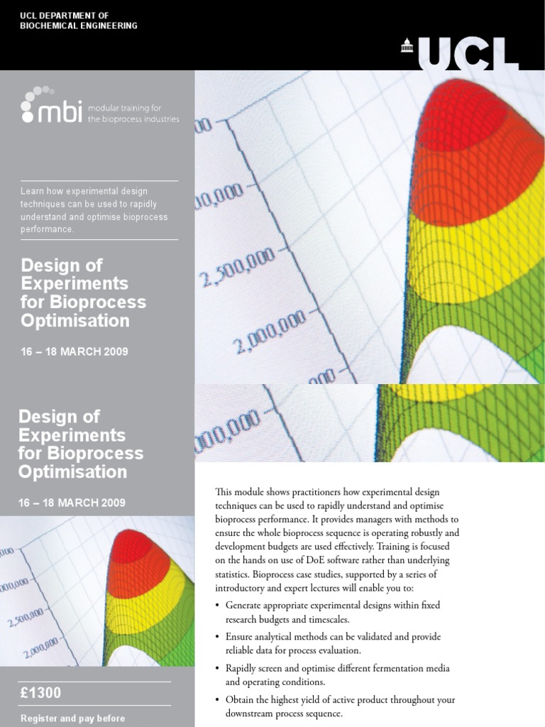 Design of Experiments | PDF | Design Of Experiments | Biology