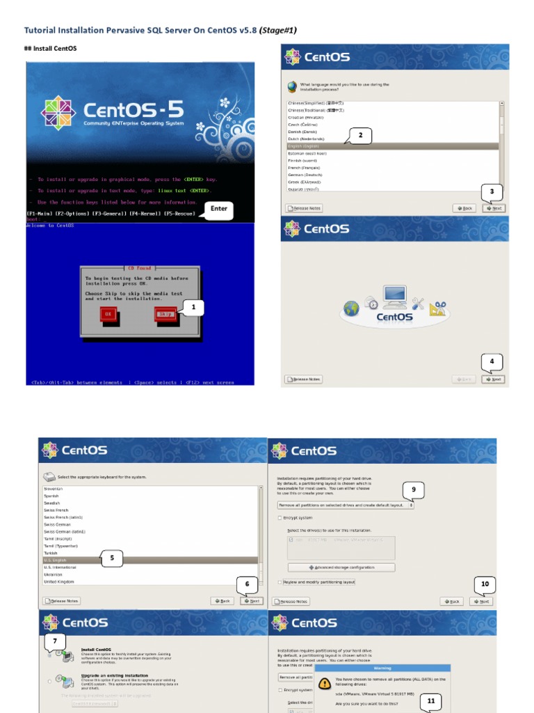 Tutorial Installation Pervasive SQL Server On CentOS v5.8 (Stage#1 ...