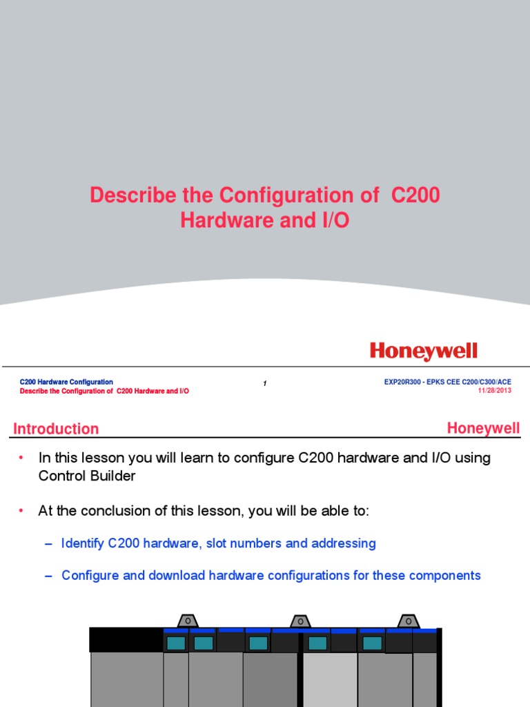 06 20R300 1 C200 Hardware Configuration | Download Free PDF | Input/Output | Ethernet