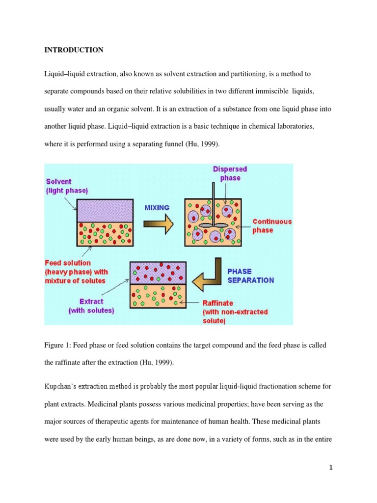 Kupchan Method of Partitioning | PDF | Solvent | Solubility