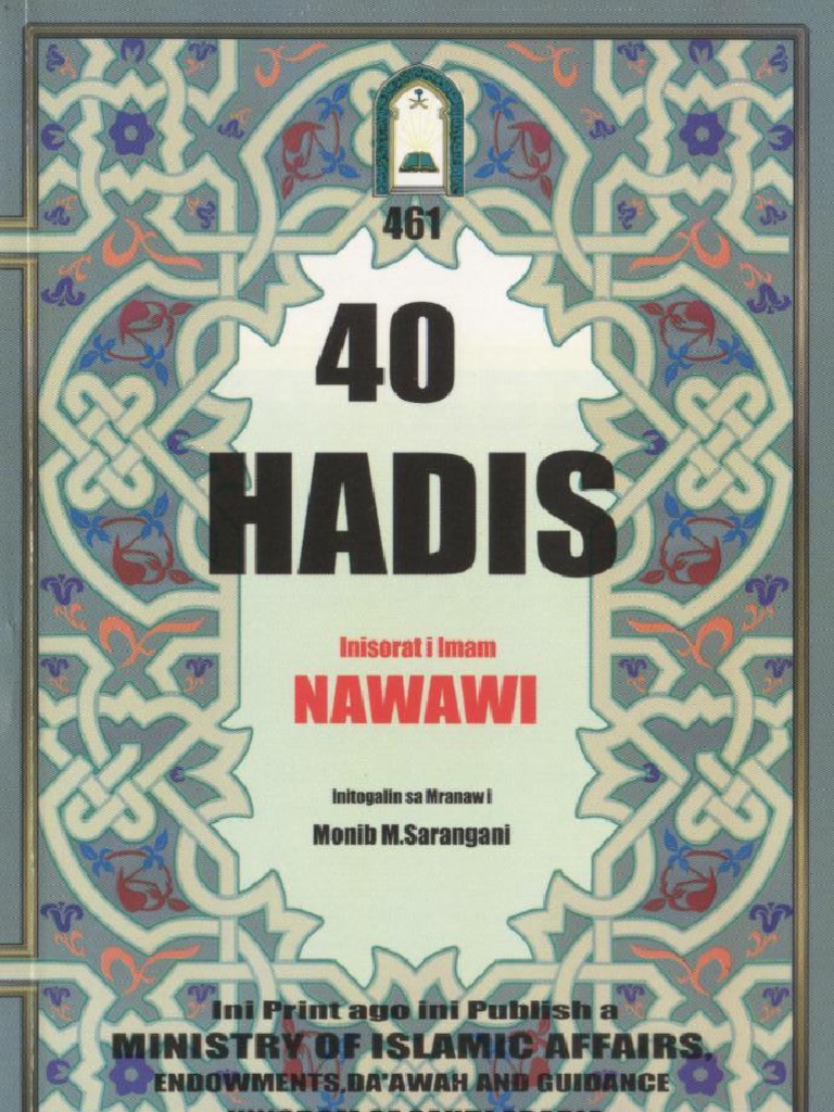 Maranao 40 Hadith PDF | PDF | Religion And Belief