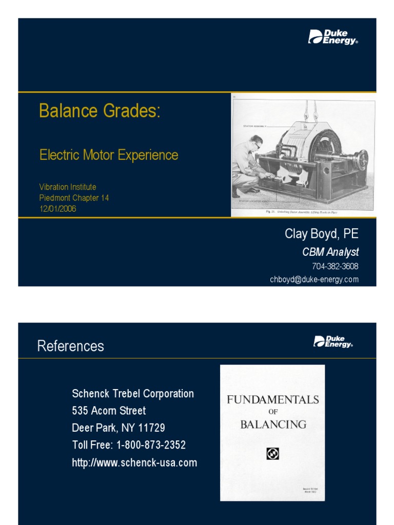 ISO 1940 Balance Grades Overview | PDF | Machine (Mechanical) | Turbine