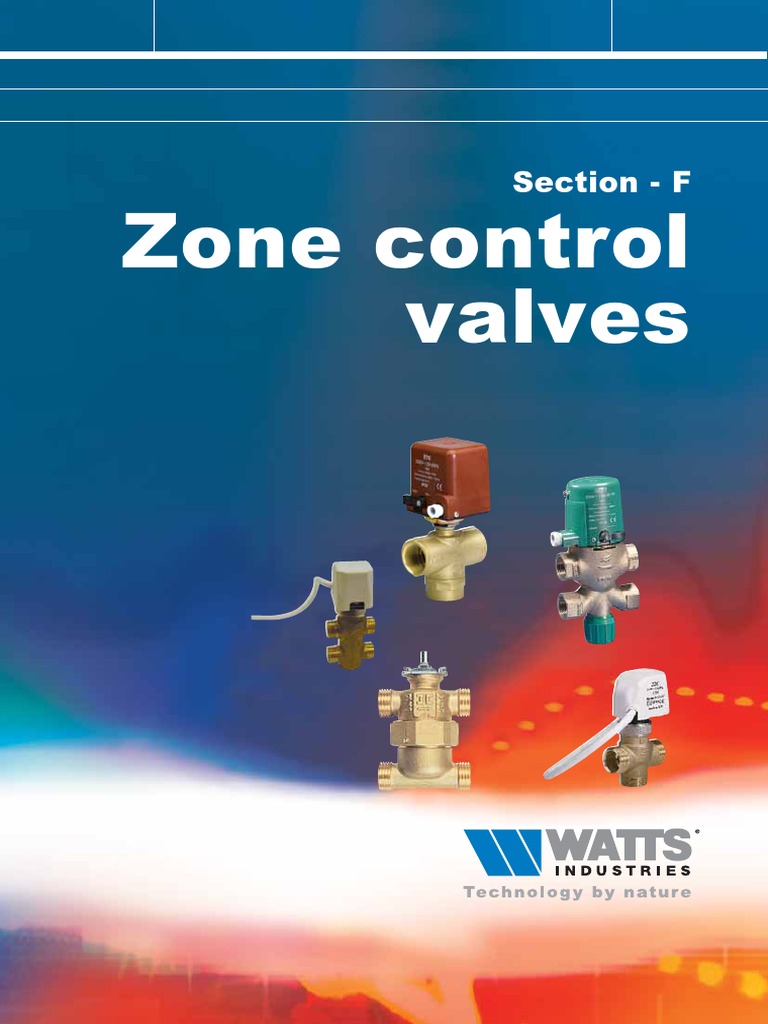 Zone Control Valves Specifications | PDF | Valve | Switch