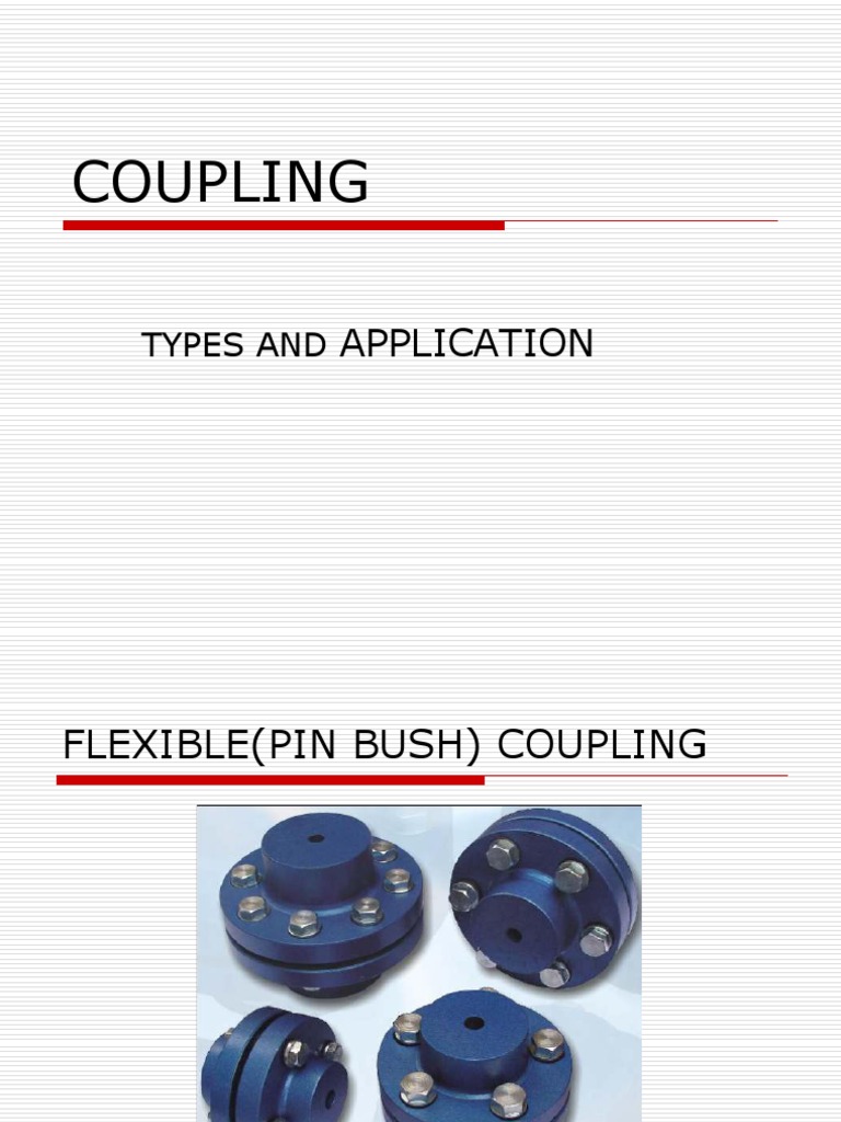 Coupling | PDF | Transmission (Mechanics) | Manufactured Goods