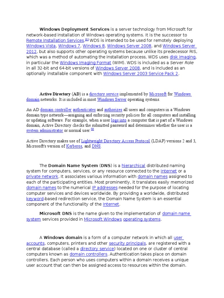Managing and Maintaining Windows Systems: An Overview of Key Windows ...
