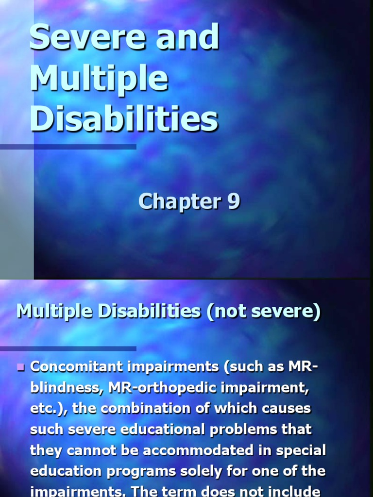 Characteristics, Causes, and Educational Considerations for Students ...