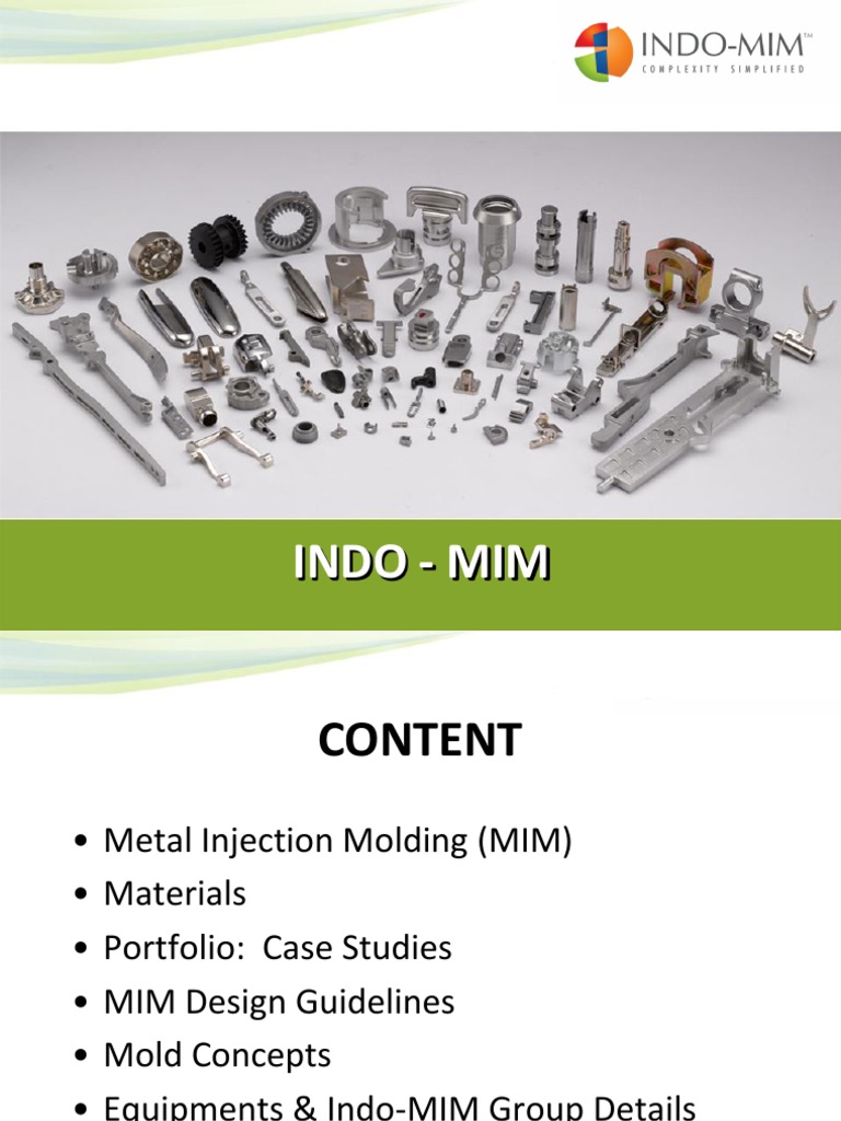 MIM Technology | Metalworking | Industries