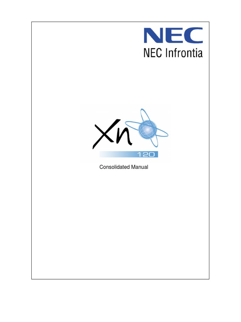 XN120 Consolidated Manual | PDF | Voicemail | Session Initiation Protocol