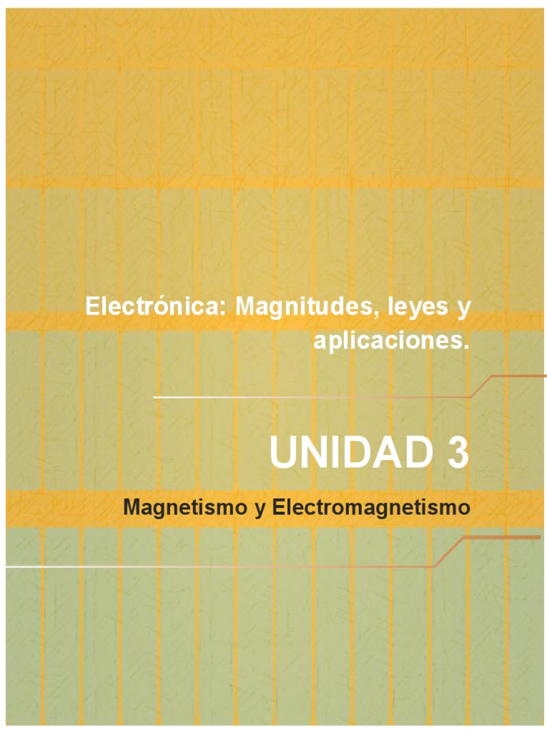 UNIDAD3 Desc ElectroMag | PDF