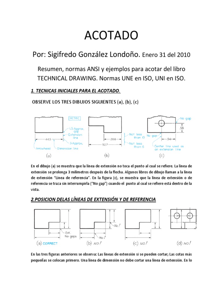ACOTADO | PDF | Dimensión | Enseñanza de matemática