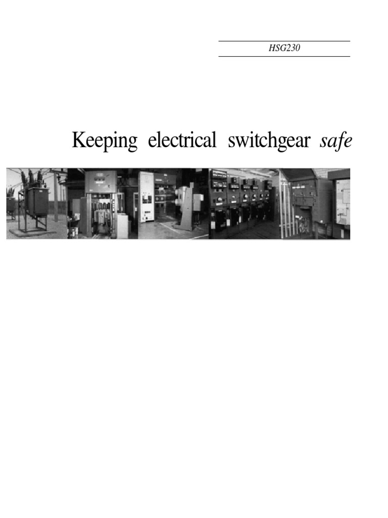 Electrical Switch Gear | PDF | High Voltage | Electric Generator
