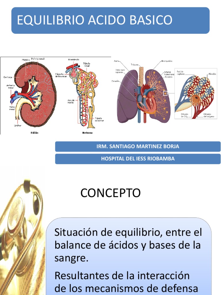 Equilibrio Acido Basico | PDF | Fisiología | Medicina CLINICA
