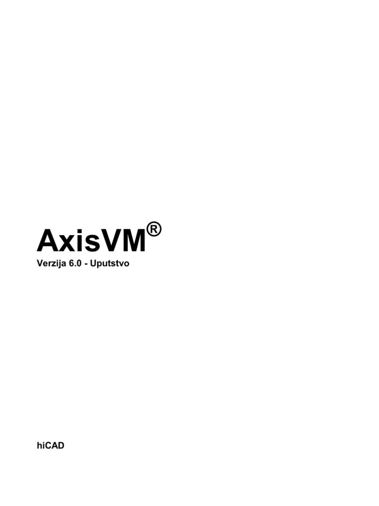 Axis VM | PDF