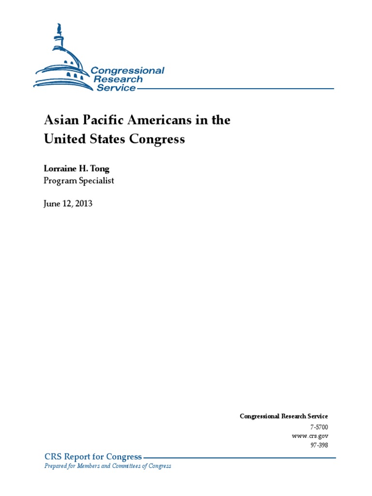 Congress and Apac | PDF | United States House Of Representatives ...