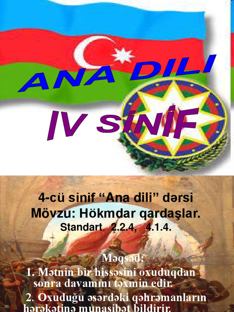 Ana Dili 4 | PDF