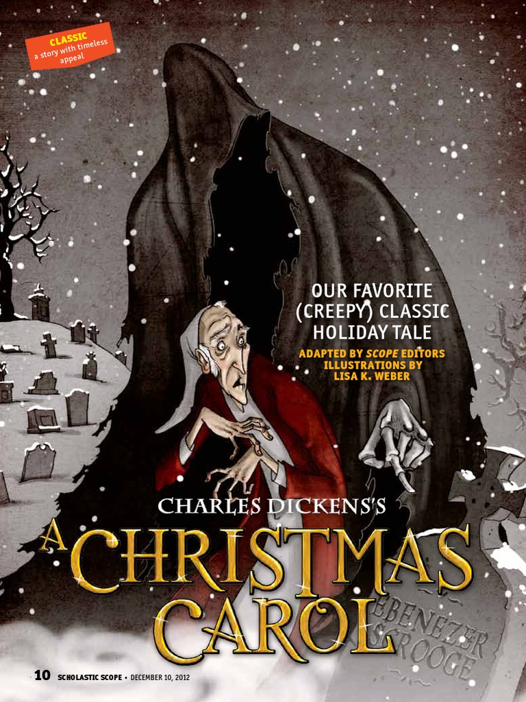 A Christmas Carol - Charles Dickens | PDF | Ebenezer Scrooge | Tiny Tim ...