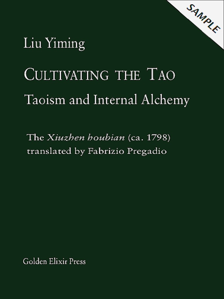 Cultivating The Tao: Taoism and Internal Alchemy, by Liu Yiming | PDF ...