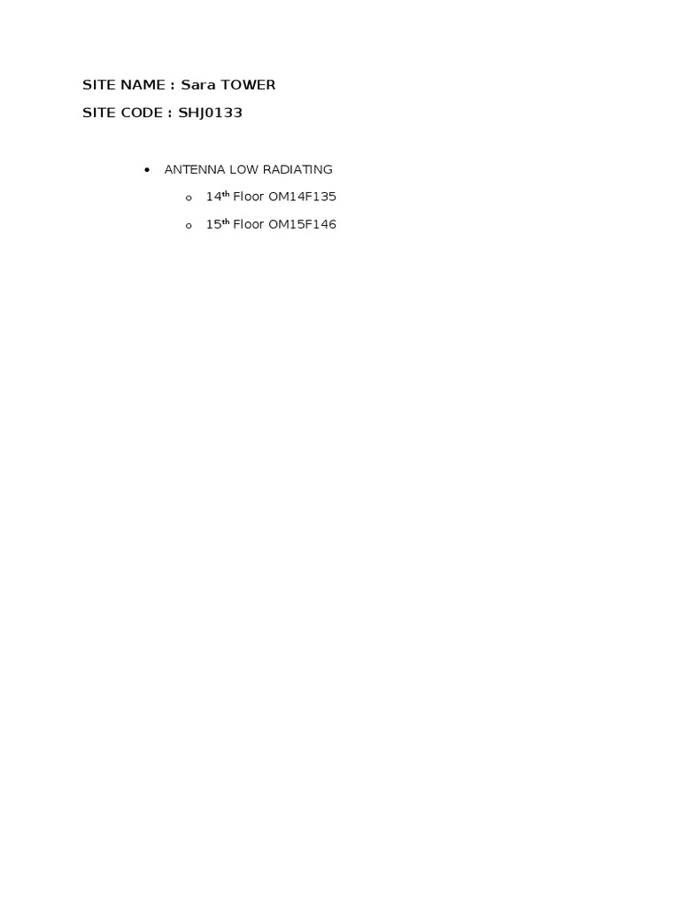 Sara Tower DEPLOYMENT ISSUES | PDF