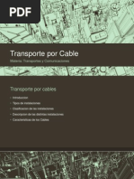Diseño de Teleféricos | PDF | Transporte | Science