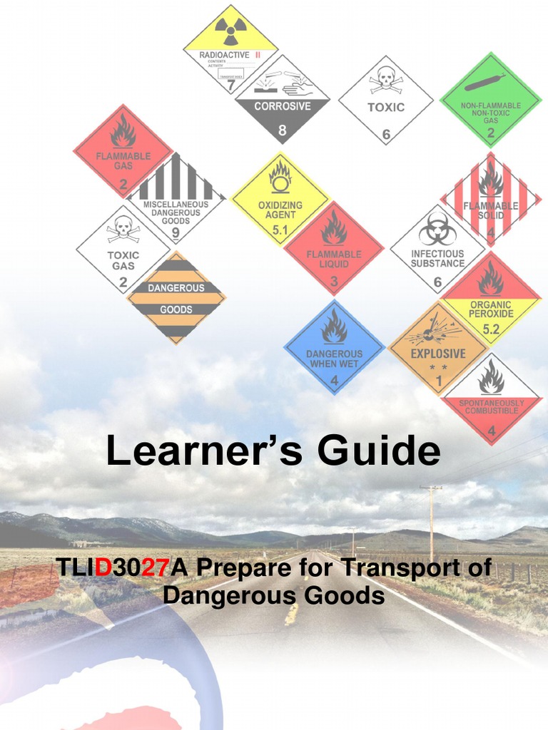 Dangerous Goods Transport Guide | PDF | Dangerous Goods | Natural Gas