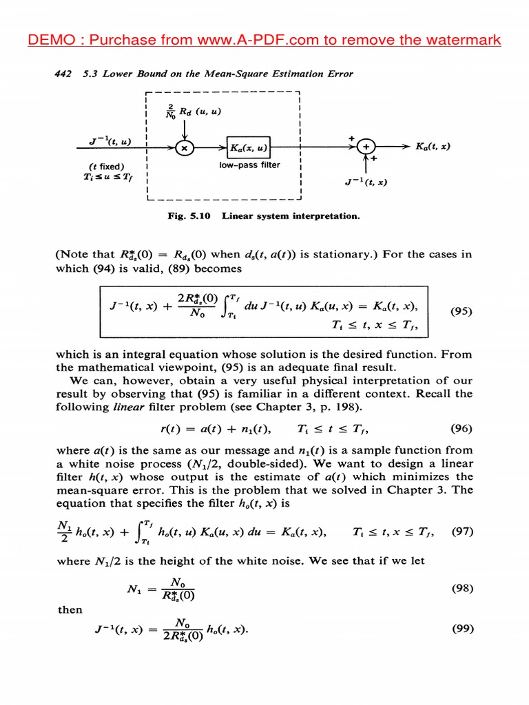 Van Trees I Detection Estimation And Modulation Theory Part I 0012 Pdf