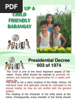 Comprehensive Barangay Juvenile Intervention Plan Checklist | PDF