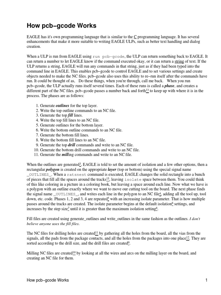How PCB Gcode Works | Download Free PDF | Parameter (Computer Programming) | Computer File