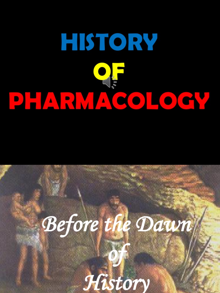 History of Pharmacology | PDF | Pharmacy | Pharmacist