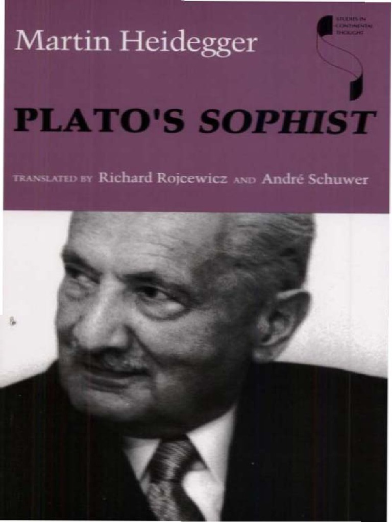 Martin Heidegger - Plato's Sophist | PDF | Science | Philosophical Science