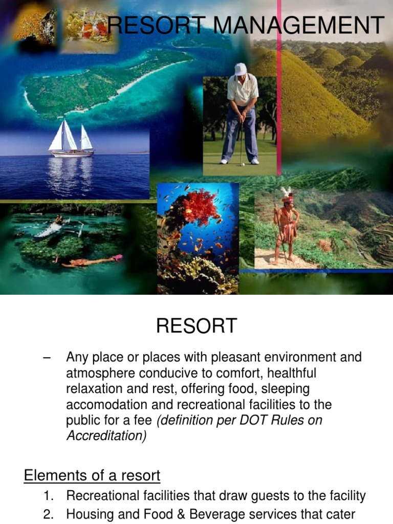 Resort Planning | PDF | Resort | Feasibility Study