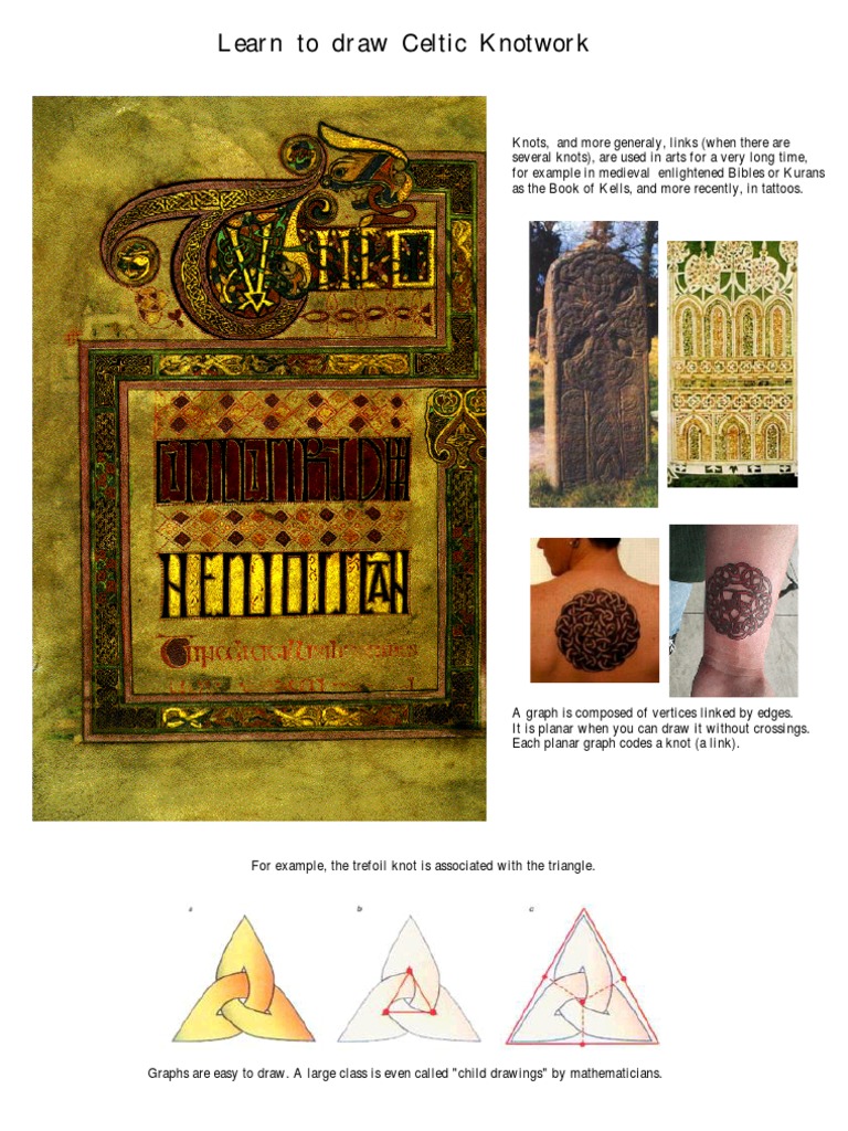 (Drawing) Learn To Draw Celtic Knots | PDF | Mathematical Relations ...