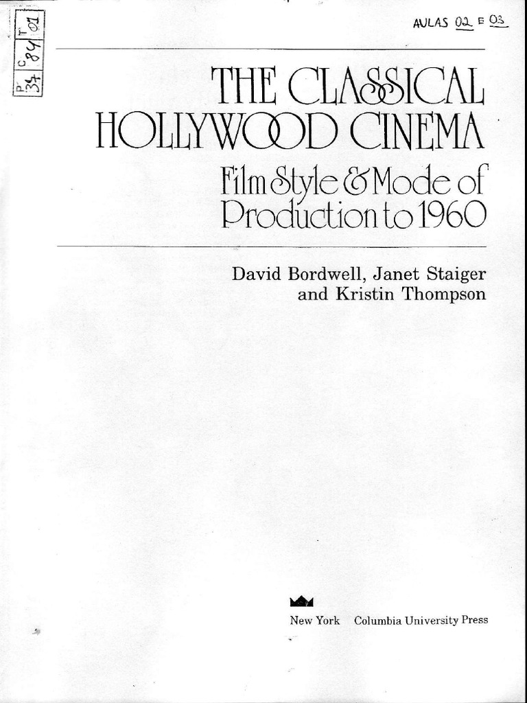 Classical Hollywood Film Style Analysis | PDF | Plot (Narrative ...