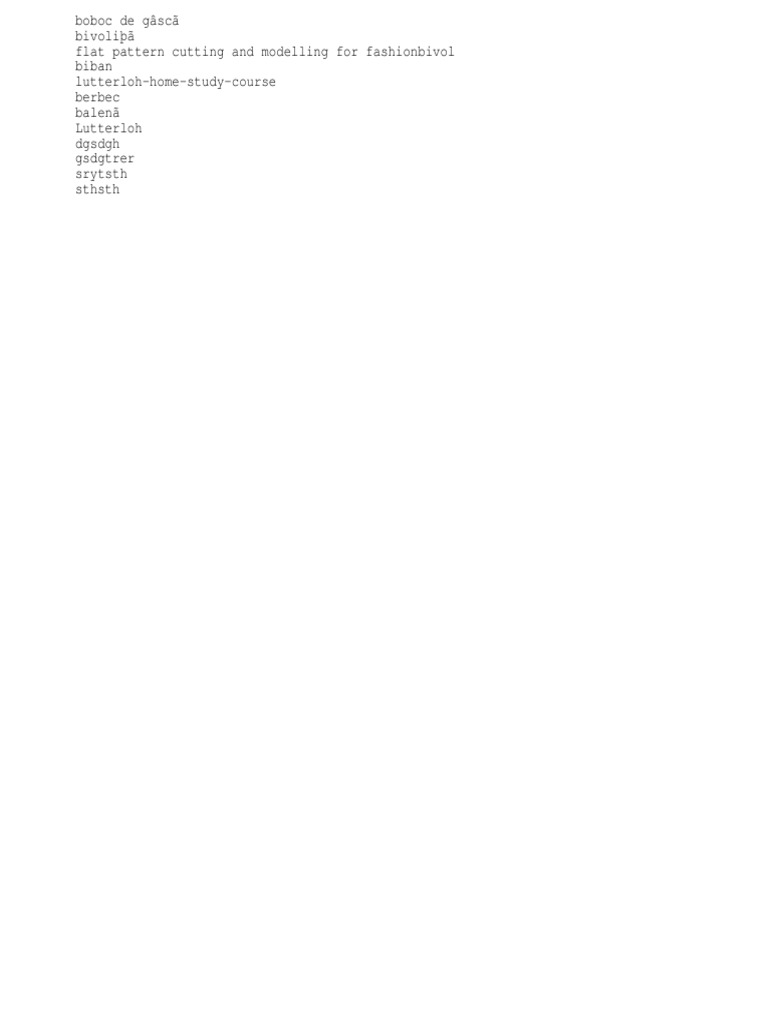 Boboc de Gâscă | PDF