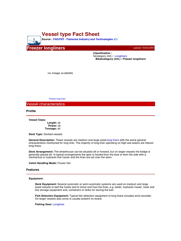 Fishing Vessel Types | PDF | Fishing Trawler | Fish And Humans
