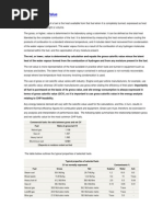 Calorific Values of Common Fuels | PDF | Gases | Chemistry