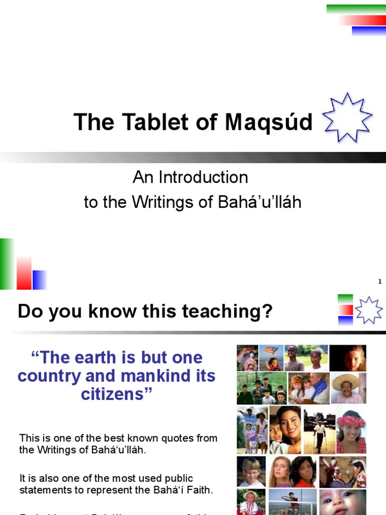 Tablet of Maqsud (English) | PDF | Bahá'í Faith | Revelation