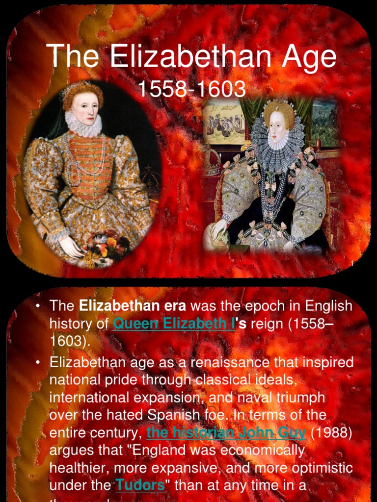 The Golden Age of England: An Overview of the Significant Social ...