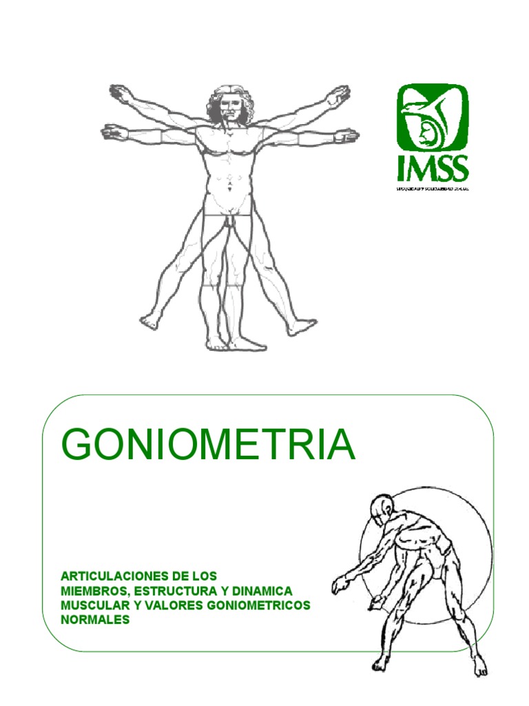 Goniometria: Articulaciones De Los Miembros, Estructura Y Dinamica ...