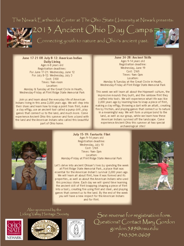 2013 Flyer | PDF | Native Americans In The United States | Ohio