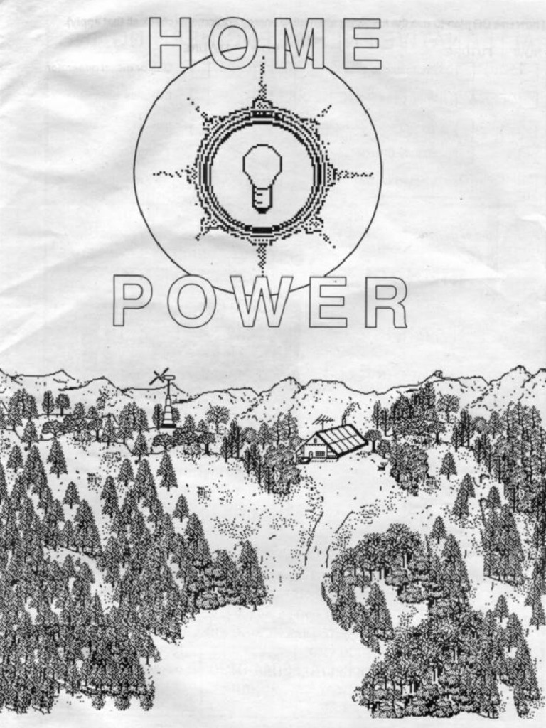 Home Power Magazine - Issue 001 - Nov 1987 - Renewable Solar Wind ...